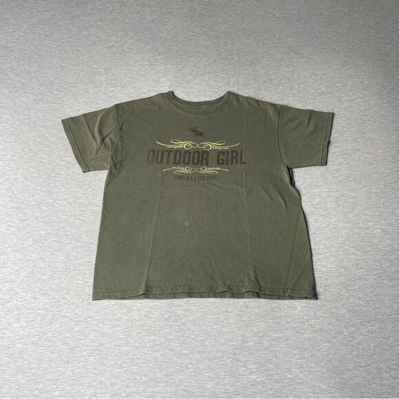 Cabela's | Shirts & Tops | Cabelas Est 961 Girls Outdoor Girl Graphic ...